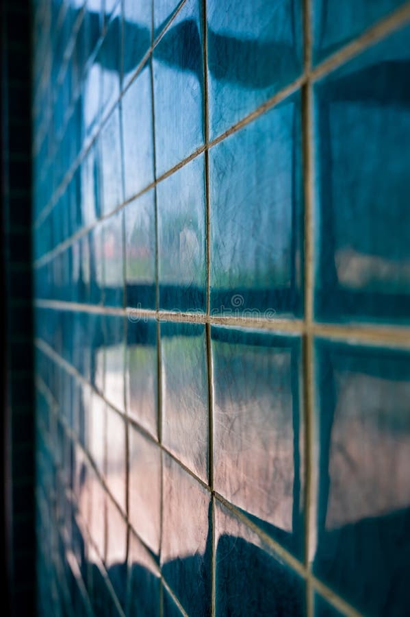 Background of Blue Ceramic Tile Stock Photo - Image of beautiful, flat ...