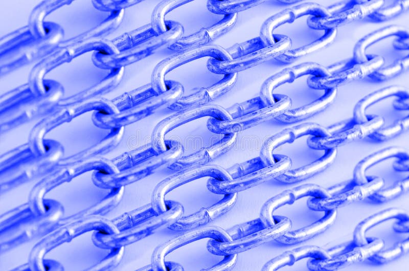 Background of blue chains stock image. Image of pattern - 201714265