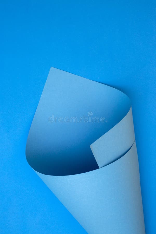 Background of Blue Color Paper Sheets Stock Photo - Image of background ...
