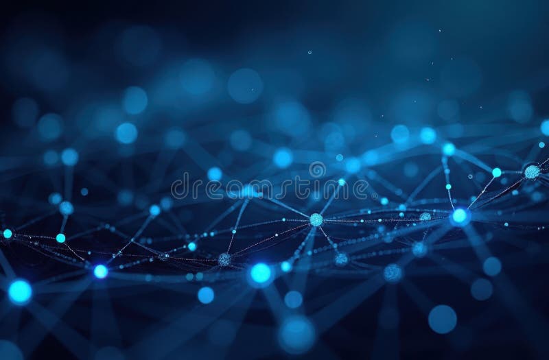 Background of Blue Connections at 28-10-2024 Stock Illustration ...