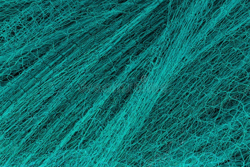 Background with Blue Fishing Net. Grid Texture Stock Photo - Image of ...