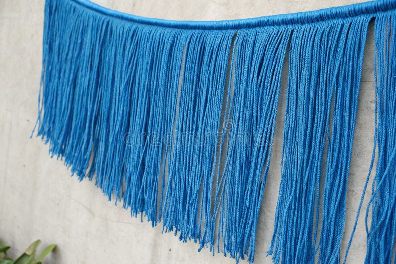 Background with Blue Fringe Stock Illustration - Illustration of ...