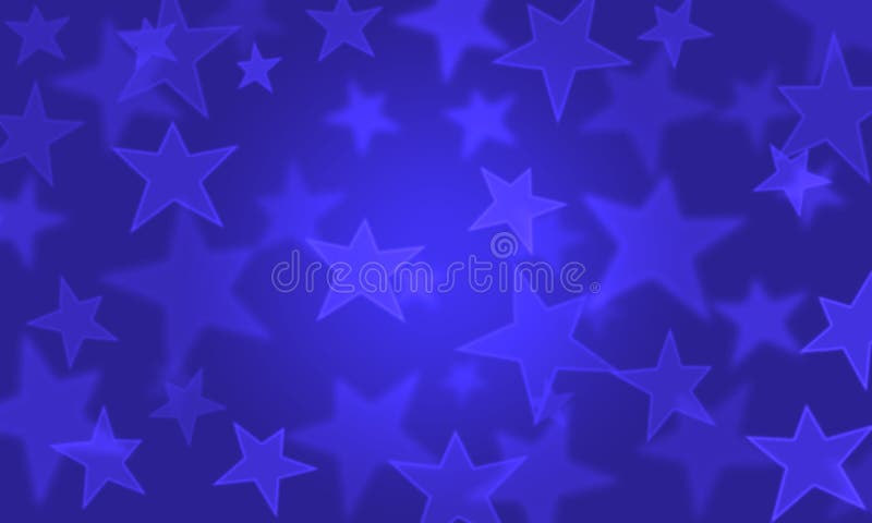 Background Blue Gradient with Stars with Bokeh Effect. Stock ...