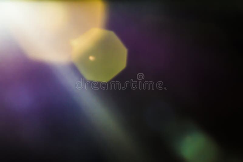 Background of Blue LED Lights with Bokeh Effect Stock Photo - Image of ...