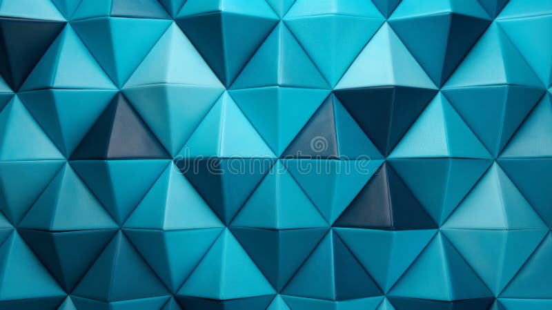 Background of Blue Multicolored Triangles Pattern Texture. Beautiful ...