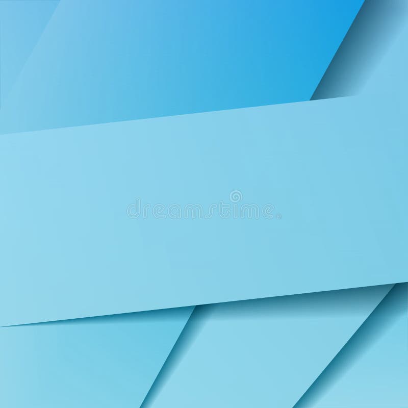 Background with blue paper stock vector. Illustration of banner - 38217271