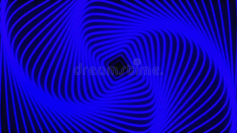 The Background of the Blue Rectangular Lines Repeats and Rotates. Stock ...