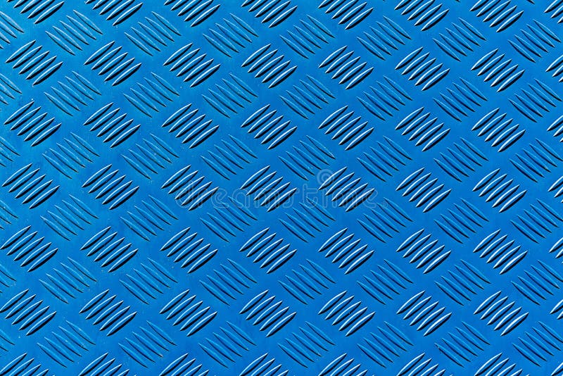 Blue ribbed metal sheet stock photo. Image of hard, alloy - 125145648
