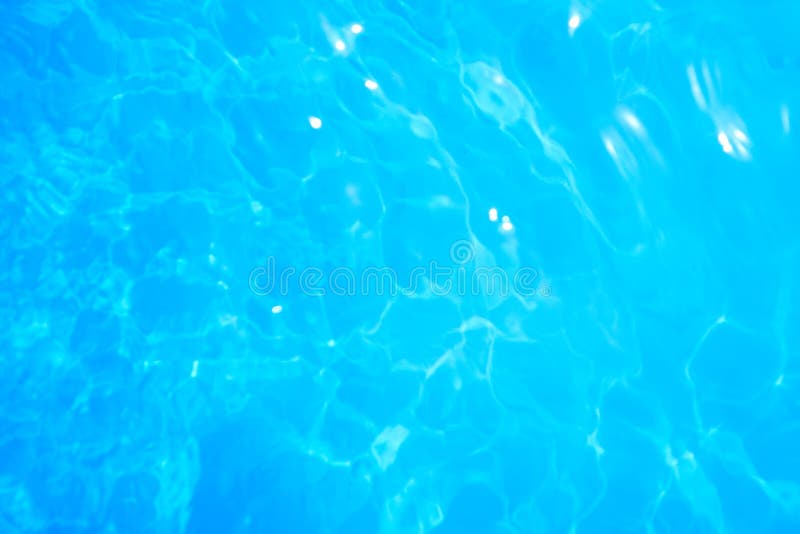 Surface of Blue Swimming Pool. Background of Water in Swimming Pool ...