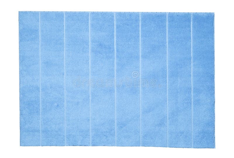 Background with Blue Rug on White Isolated Background. Stock Photo ...