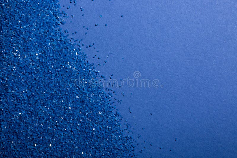Background of Blue Sand on Cardboard Stock Image - Image of blue ...