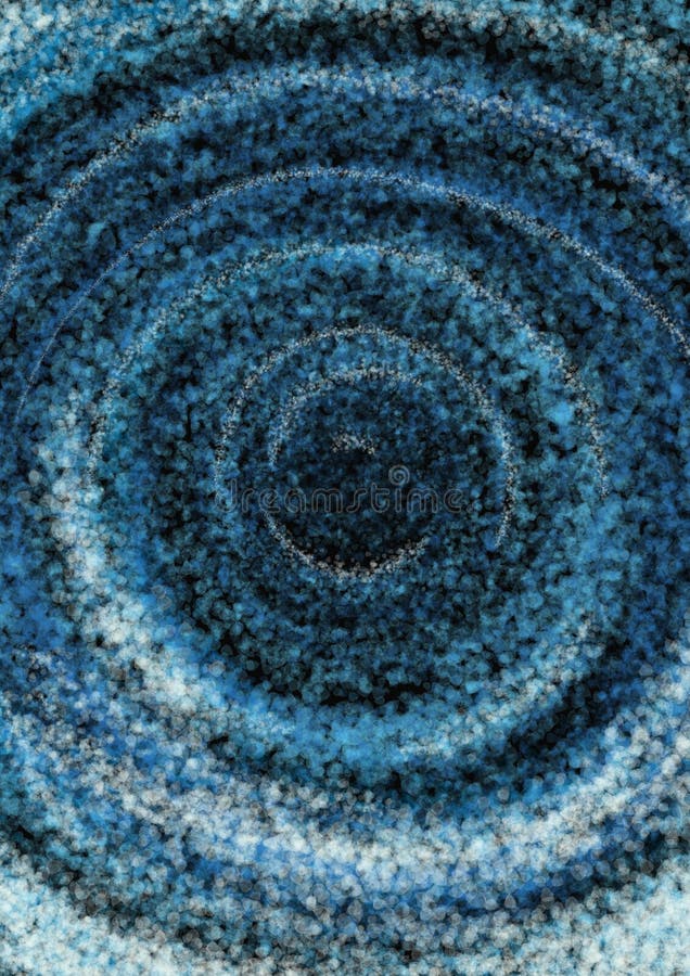 Background With Blue Spiral Picture. Image: 4003563