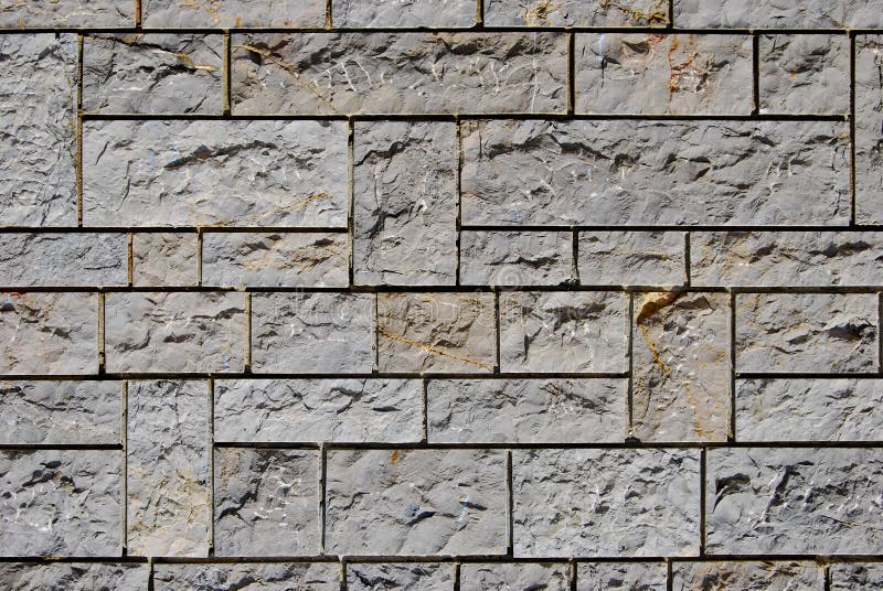 Fine cut blue stone wall stock photo. Image of concrete - 129349042