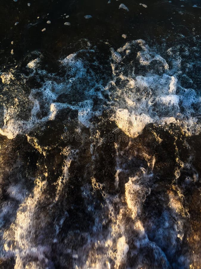 Background of blue wave stock photo. Image of close - 128246752