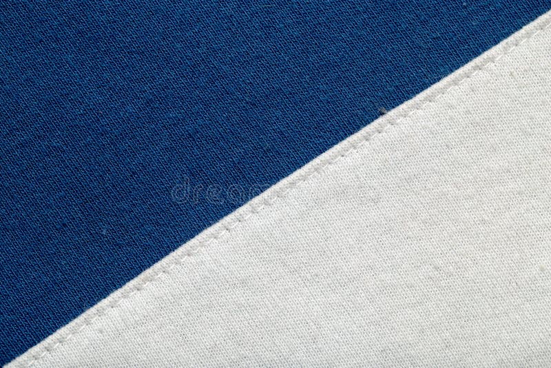 Background of Blue and White Fabric Stock Image - Image of cotton ...