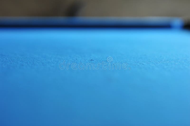 Background of Blue Woolen Fabric Flannel Felt Snooker Table and Stock ...