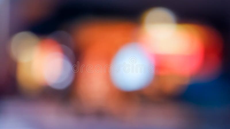 Background of Blurred Lights at Street Road Night Stock Photo - Image ...
