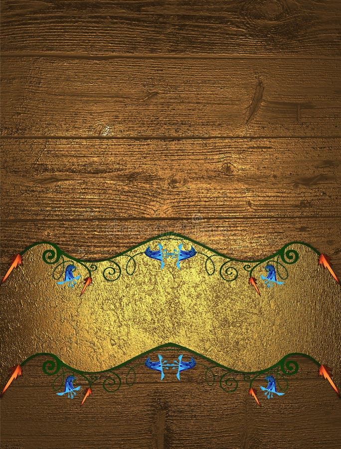 Background of Board with a Sign for Text. Template for Design Stock ...