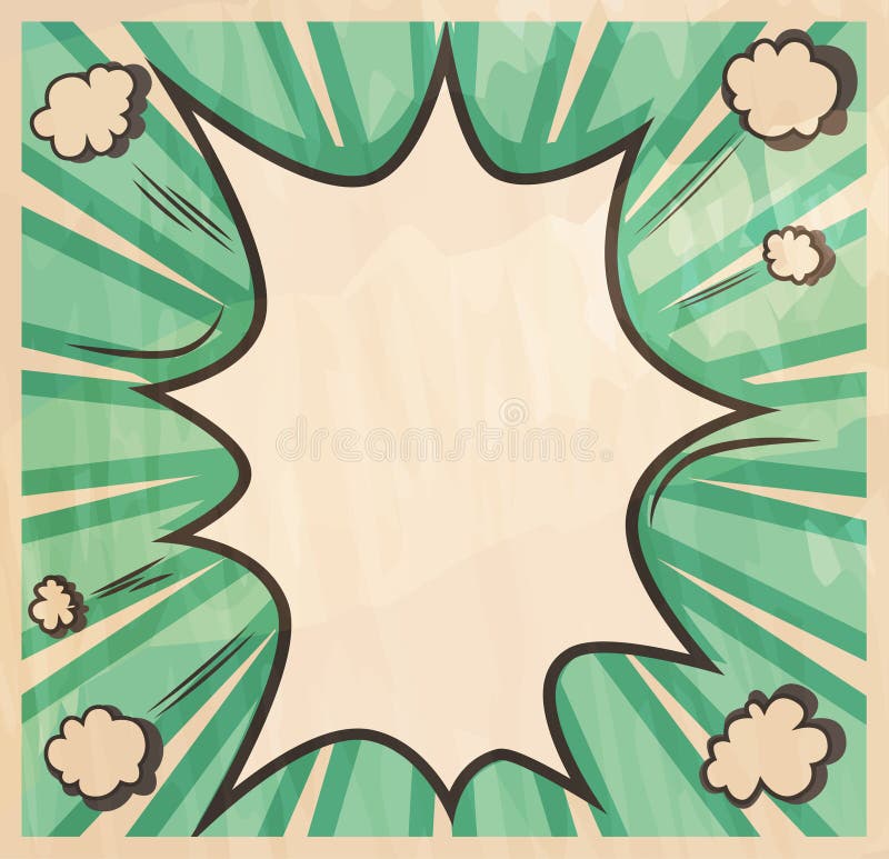 Background with Boom Comic Book Explosion Vector Design Background ...