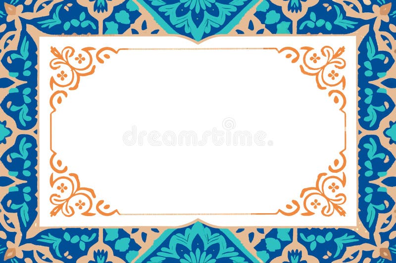 Background with Border and Frame for Design, Batik Design, Traditional ...
