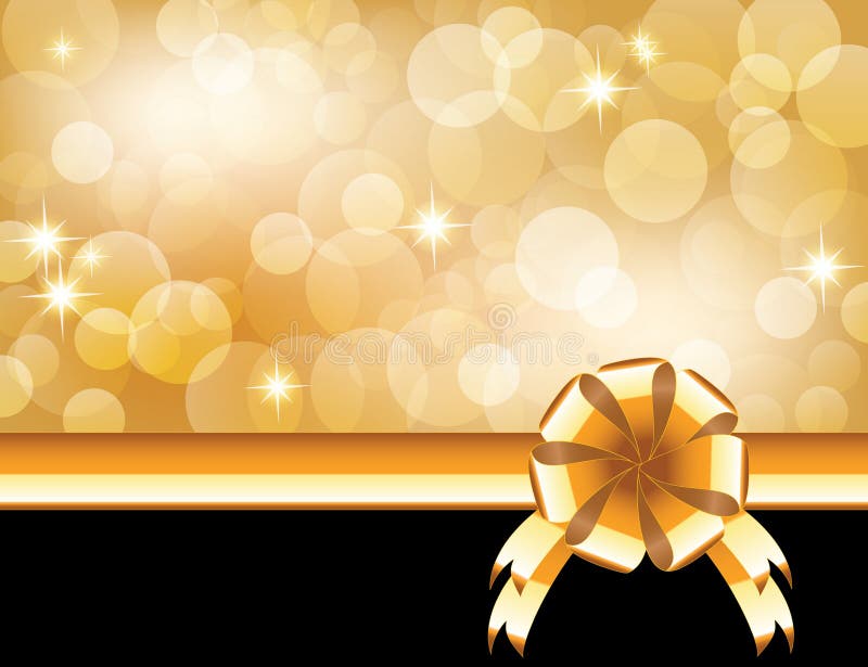 Background with bow stock vector. Illustration of banner - 23948315