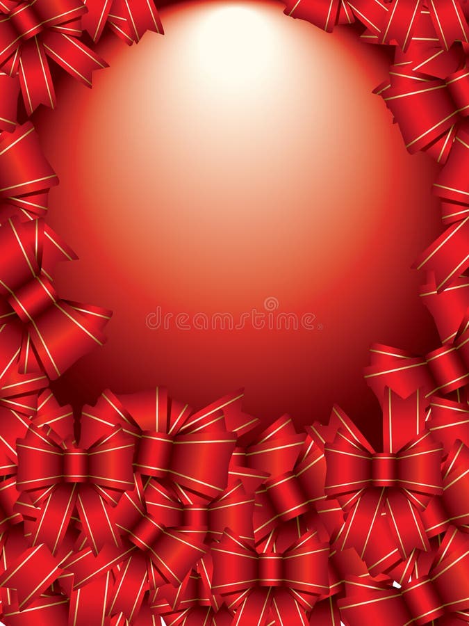 Background with bows stock vector. Illustration of design - 18020501