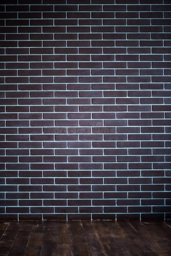 Background of a Brick Dark Wall, Tile Texture with a Smooth Pattern ...