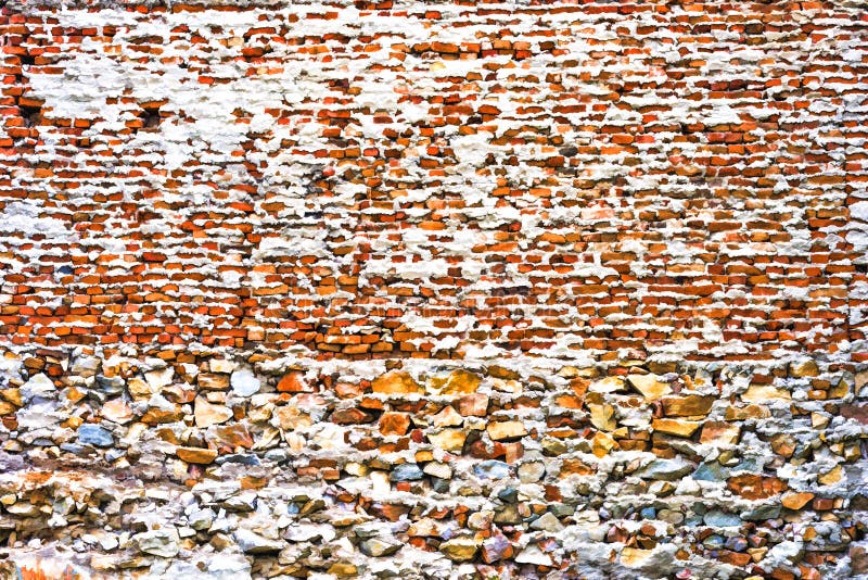 Background of Brick and Stone Wall Texture-animated Stock Illustration ...