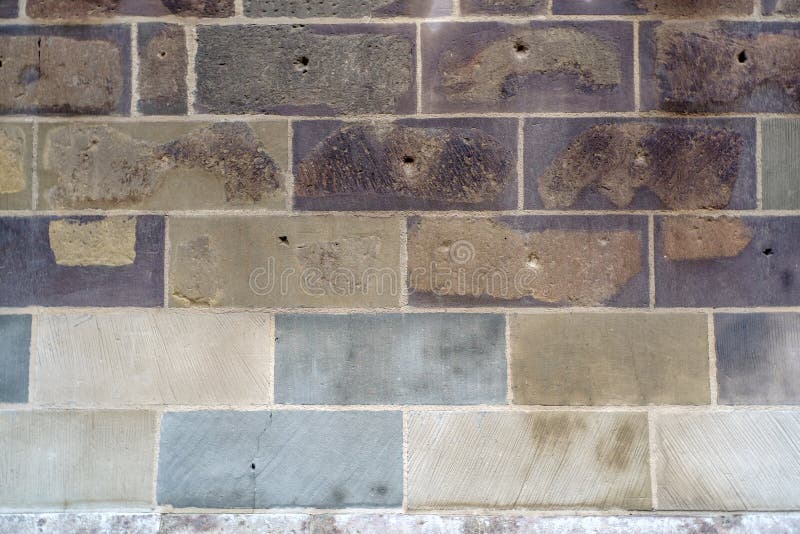 Background of Brick Wall Texture Stock Photo - Image of aging, retro ...