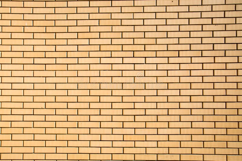 Background of the Brickwork is Yellow. Stock Image - Image of flaky ...