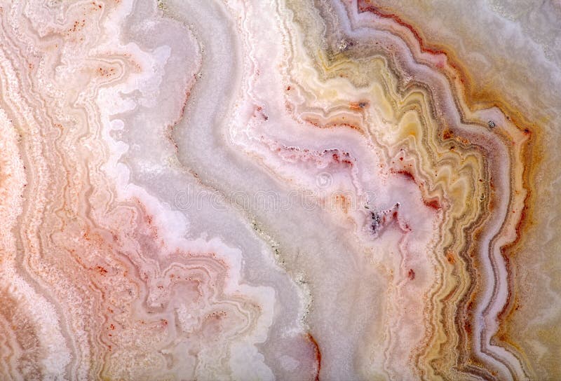 Light Yellow Wave Agate Structure Stock Photo - Image of rock, onyx ...