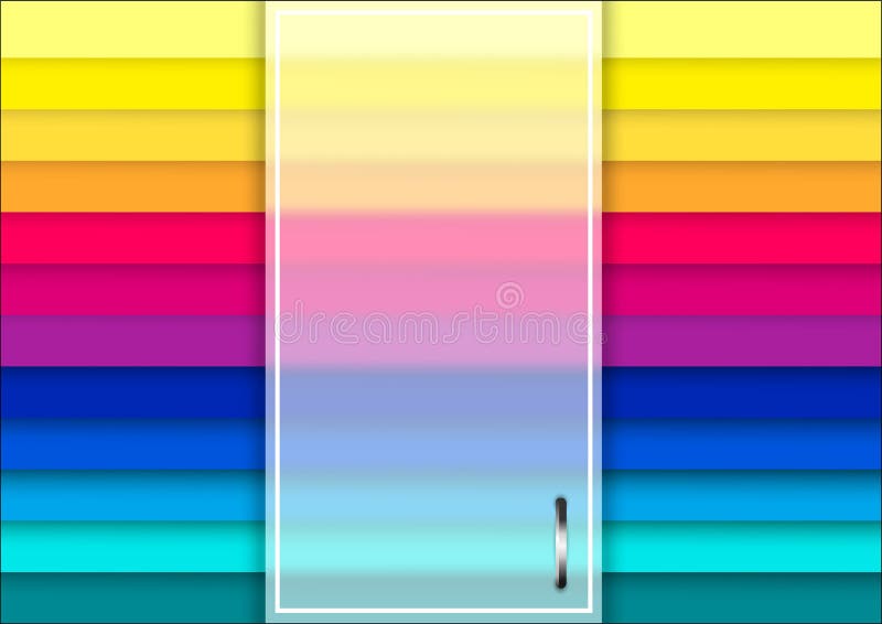 Background of Bright Lines .Multicolored Banner Stock Vector ...