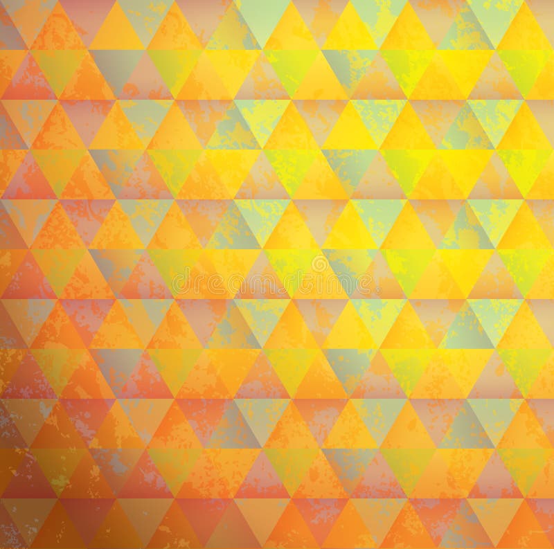 Background Bright Multicolored Triangles Stock Illustration ...