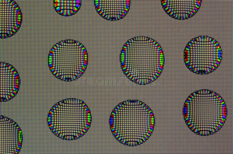 Background with Bright Shimmering Circles of Water Droplets with Stock ...