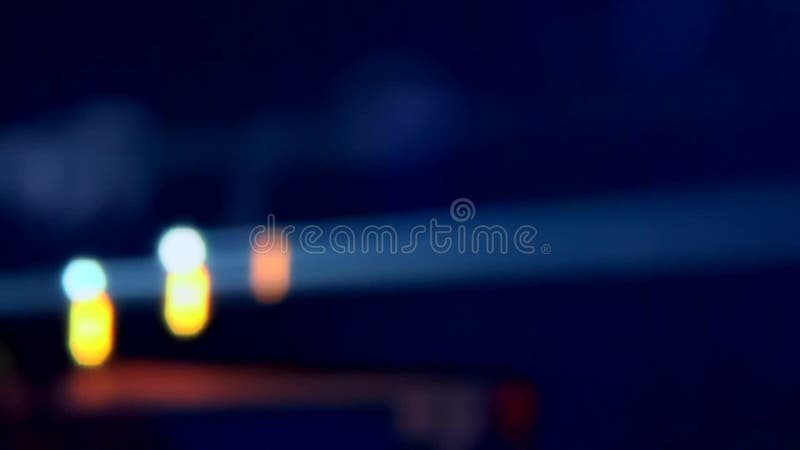 Background Bright Stage Lights Flashing Spotlight with Laser Rays. Soft ...