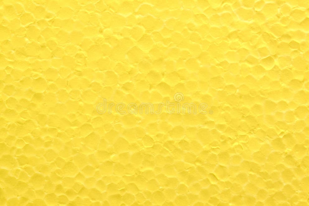 The Background from the Bright Yellow Styrofoam Stock Photo - Image of ...