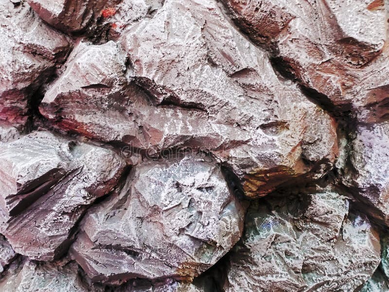 Background of Brown Rock Wall Texture Stock Photo - Image of backdrop ...