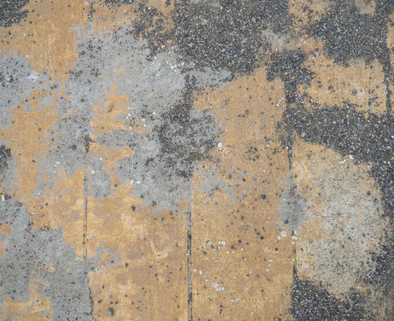 Background of Brown Tiles and Small Pebbles. Solid Material Pattern ...