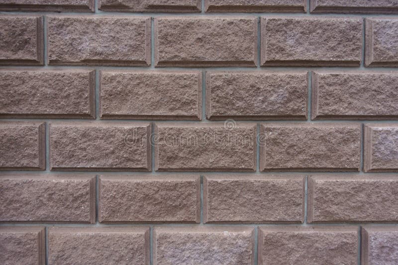 Background Brownish Pink Split Face Brickwork Stretcher Bond Stock ...