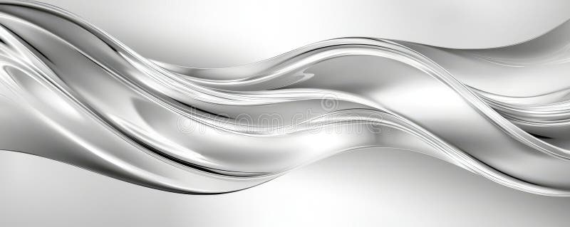 Background of Brushed Silver Metal, Shiny Lustrous Metallic 3D Textures ...