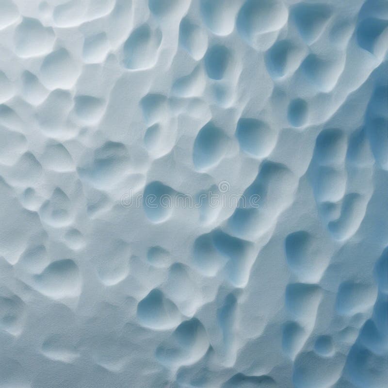 Background with Bubbles _An Ice Wall with a Rough and Uneven Surface ...