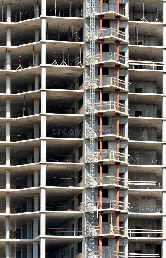 Background of Building Construction Stock Image - Image of building ...