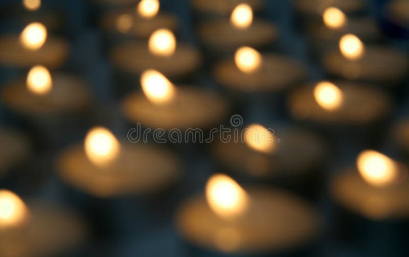 Background with Burning Candle Stock Photo - Image of golden, love ...