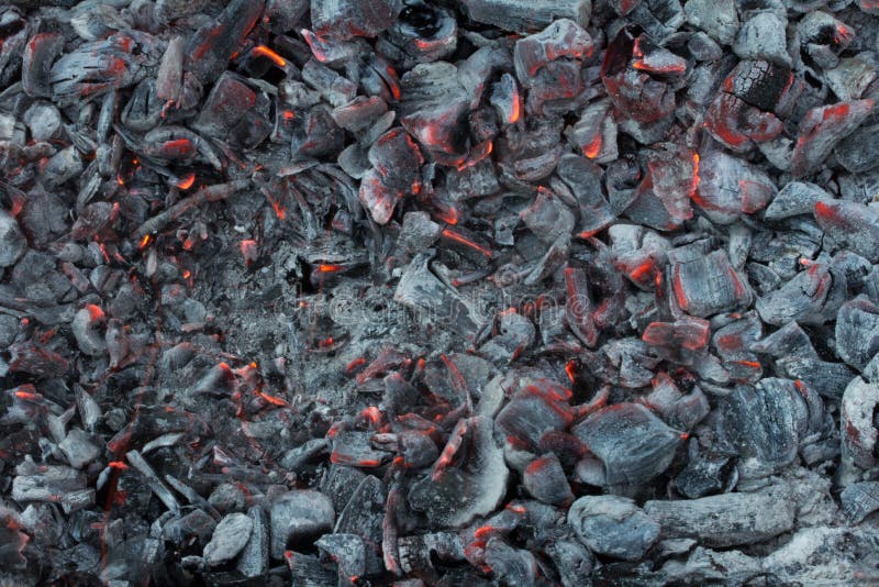 Background from the Burning of Coal Stock Image - Image of coal, heat ...
