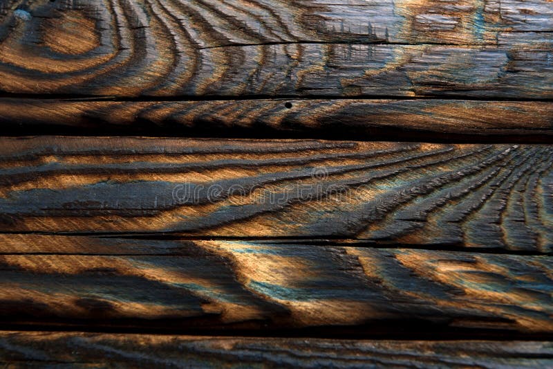 Background of Burnt Blue Boards Stock Photo - Image of background ...
