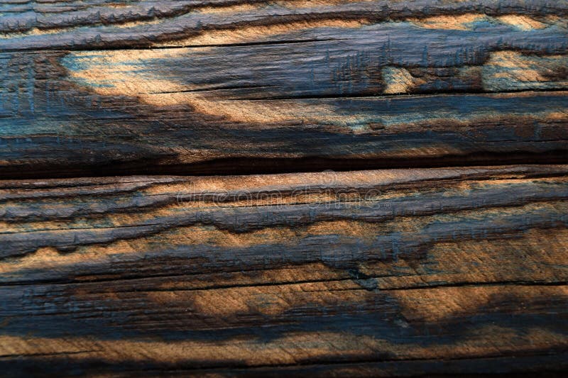Background of Burnt Blue Boards Stock Image - Image of boards ...