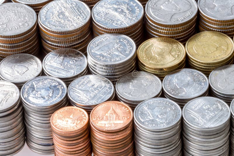 Thai coin stock photo. Image of banking, business, savings - 105096314
