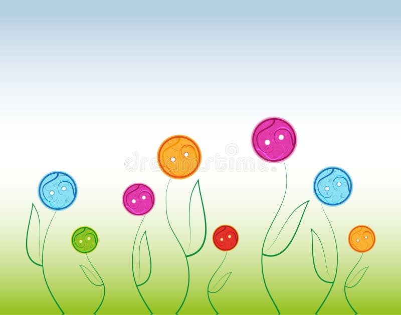 Background of buttons stock vector. Illustration of brightness - 30949986