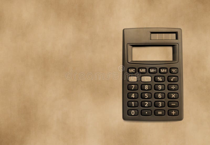 Background with calculator stock photo. Image of math - 22185392