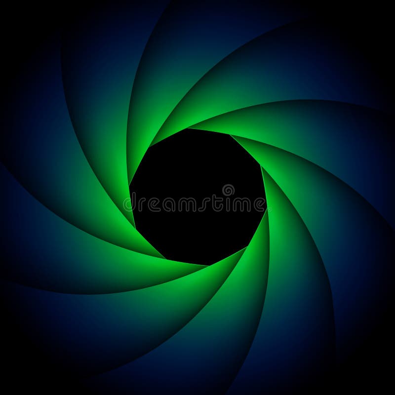 Camera lens stock vector. Illustration of equipment, device - 25889800